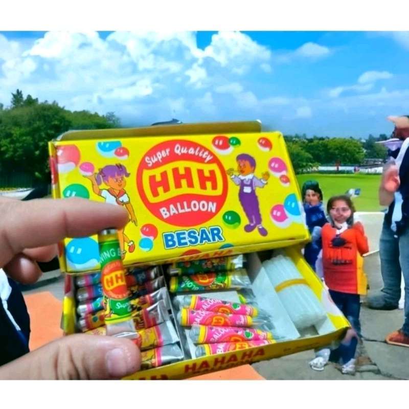 Jual Mainan Anak Tradisional Jadul Balon Tiup Sedotan Plembungan merk ...