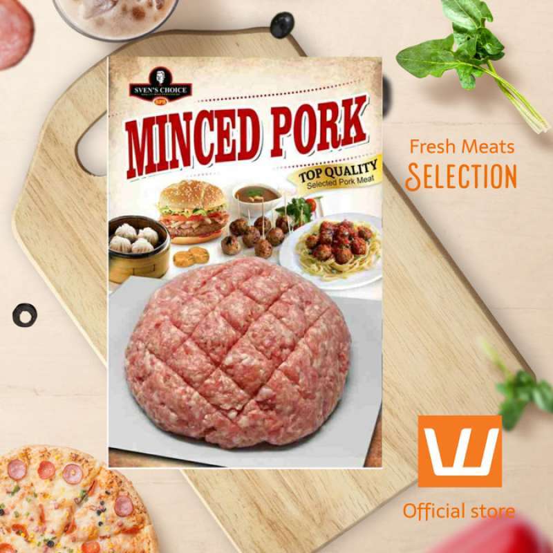 Jual Daging Babi Giling Sven's Choice Minced Pork 500g Premium Di ...