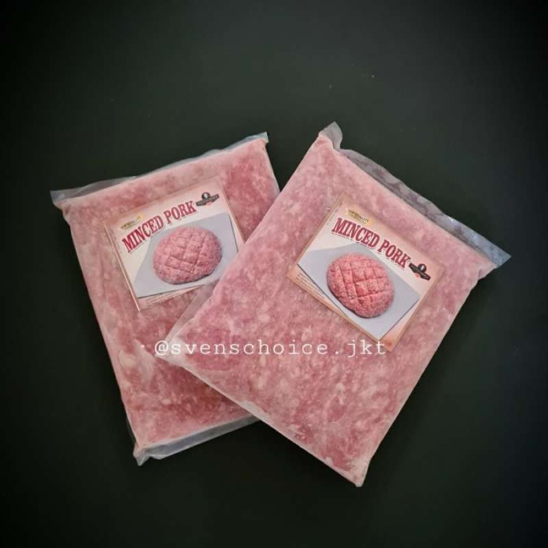 Jual Daging Babi Giling Sven's Choice Minced Pork 500g Premium Di ...