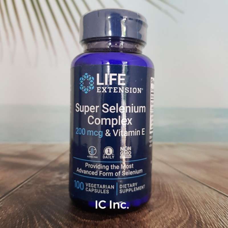 Promo LIFE EXTENSION SUPER SELENIUM COMPLEX 200 mcg & VITAMIN E, 100 ...