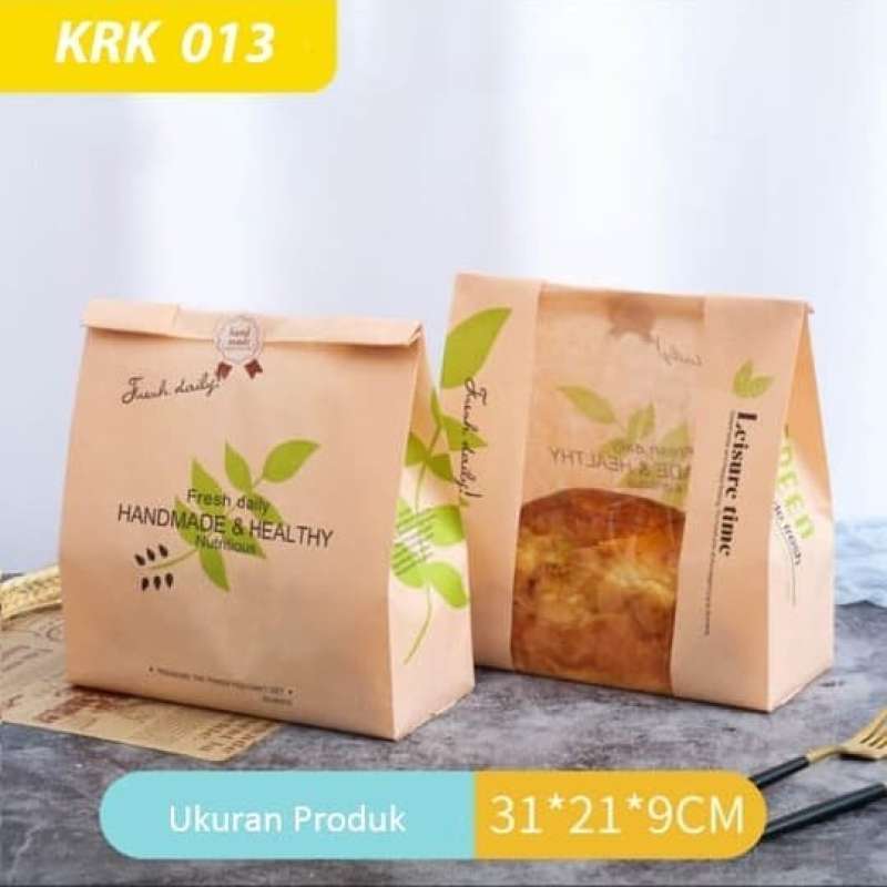 Promo Packaging Plastik Roti Krk013/ Kantong Plastik Roti/ Roti Tawar ...