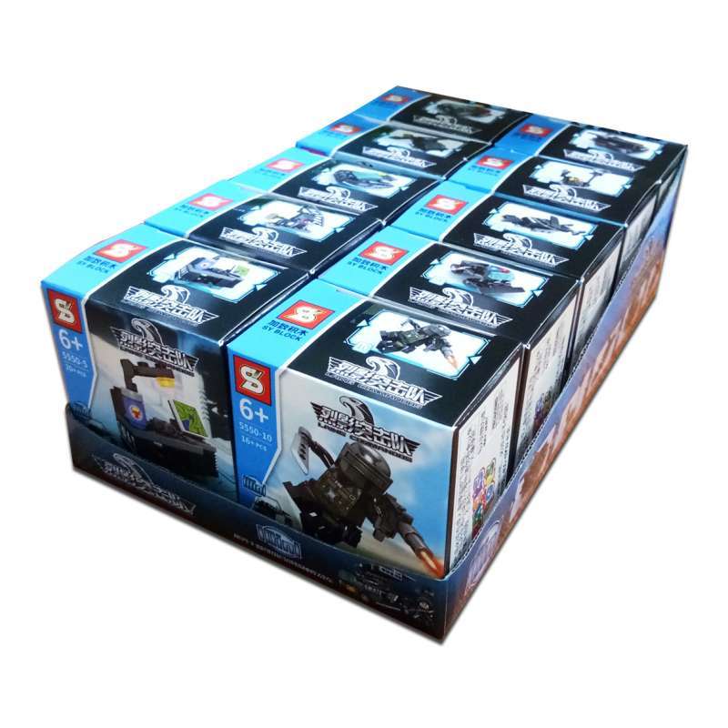 Promo SY 5550 SWAT Police Team 10in1 | DIY Brick Block Mainan Balok ...