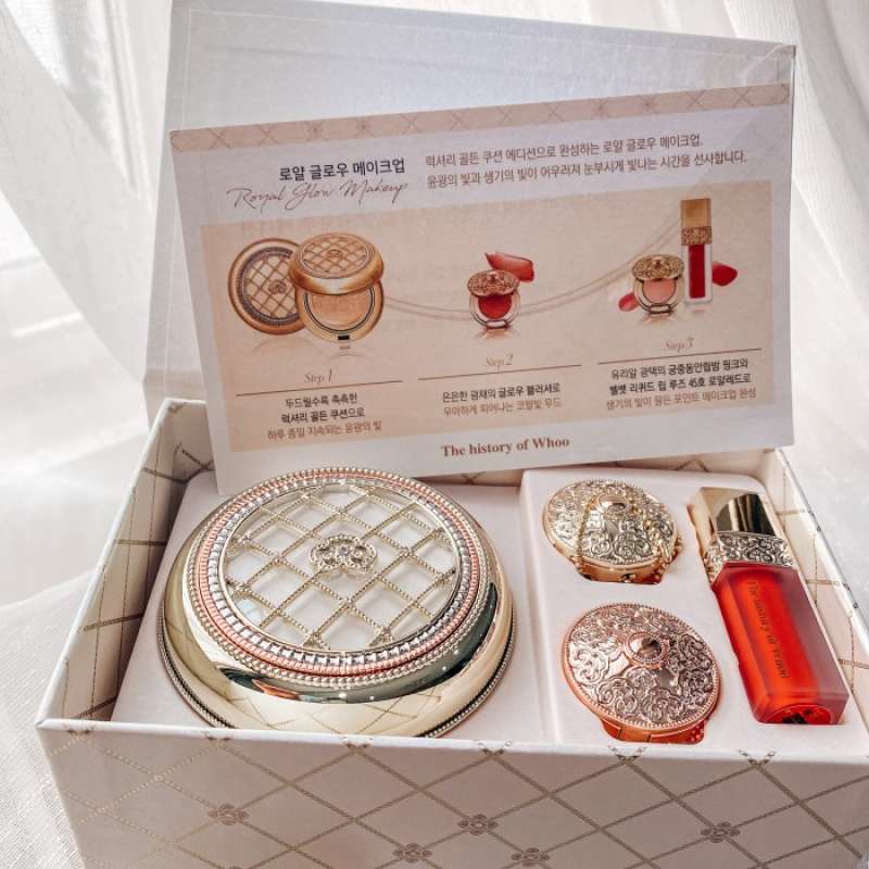 Promo The history of whoo luxury golden cushion special edition set ...