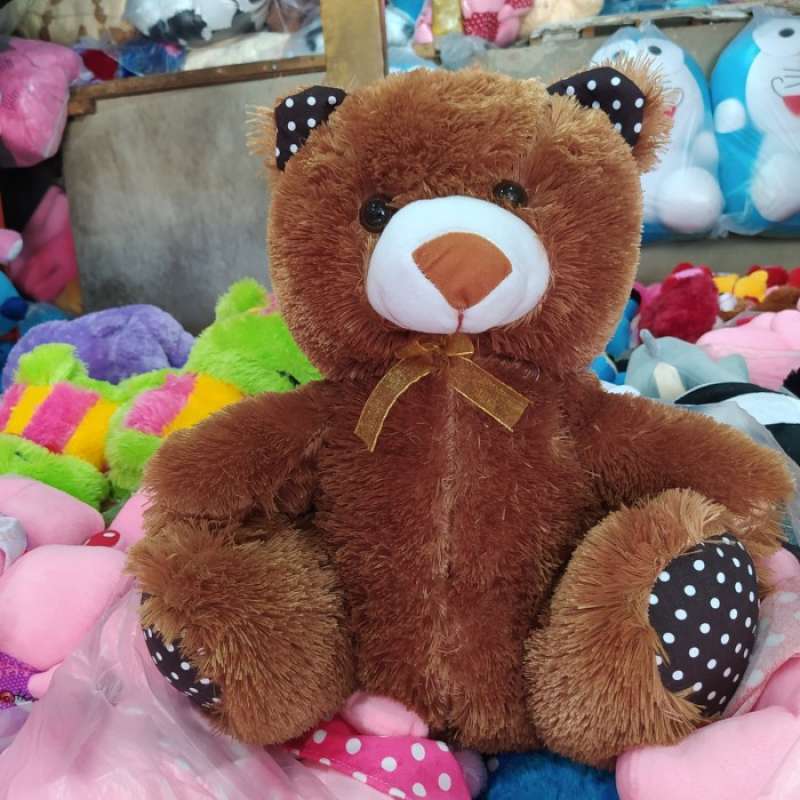 Promo Boneka Beruang Jari - Biru - Biru Diskon 2% Di Seller Flexzone ...