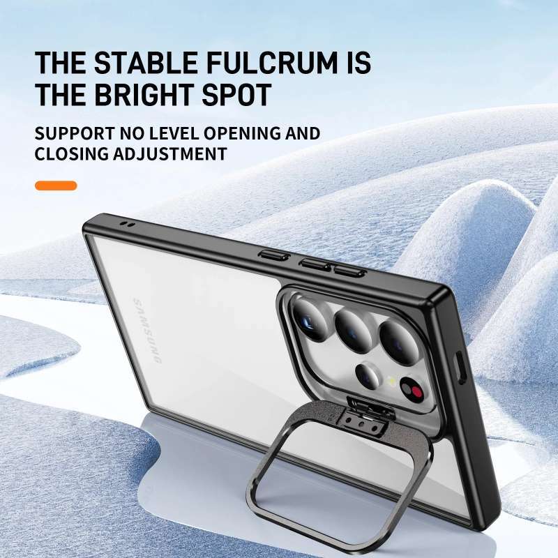 Jual Premium TPU Bumper Case Samsung S24 Plus Ultra - Lens Frame Metal ...