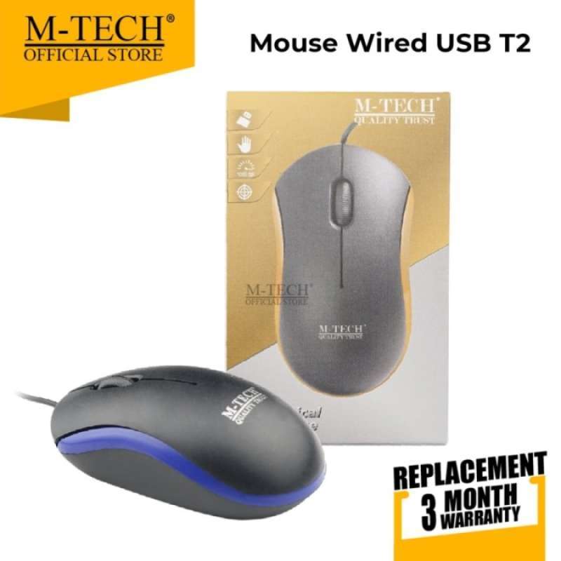 Jual Mouse Usb Mtech T2 - M-tech T 2 - Orange Di Seller Aicomp - Padang ...