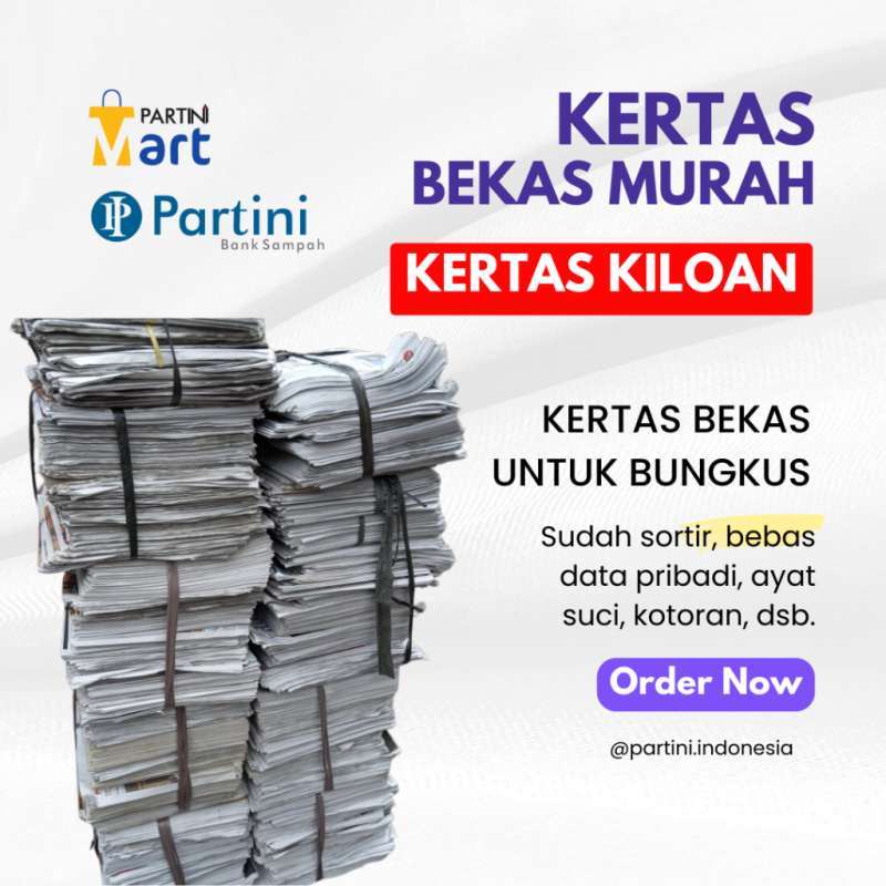 Jual Kertas Bekas Kiloan Murah 1 Kg Jenis Lks Campur Di Seller Partini ...