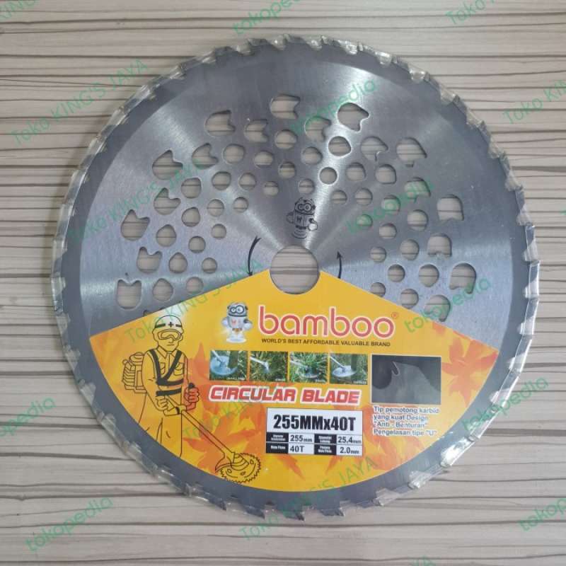 Promo Mata Pisau Bulat untuk Mesin Potong Rumput ukuran 255 mm x 40 ... Promo Mata Pisau Bulat untuk Mesin Potong Rumput ukuran 255 mm x 40 ...