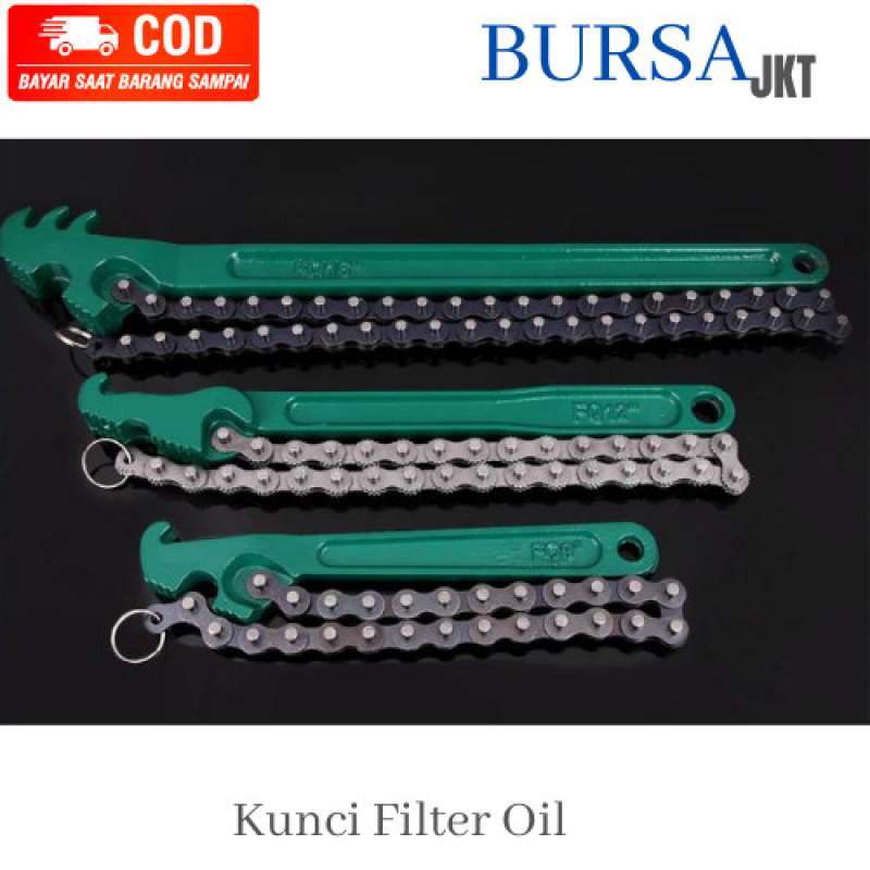 Promo KUNCI FILTER OLI MODEL SABUK BELT RANTAI UNIVERSAL PEMBUKA OLI ...