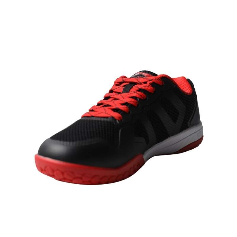 Jual Warna Baru ! Sepatu Badminton Lining Original Ultra Max Black Red ...