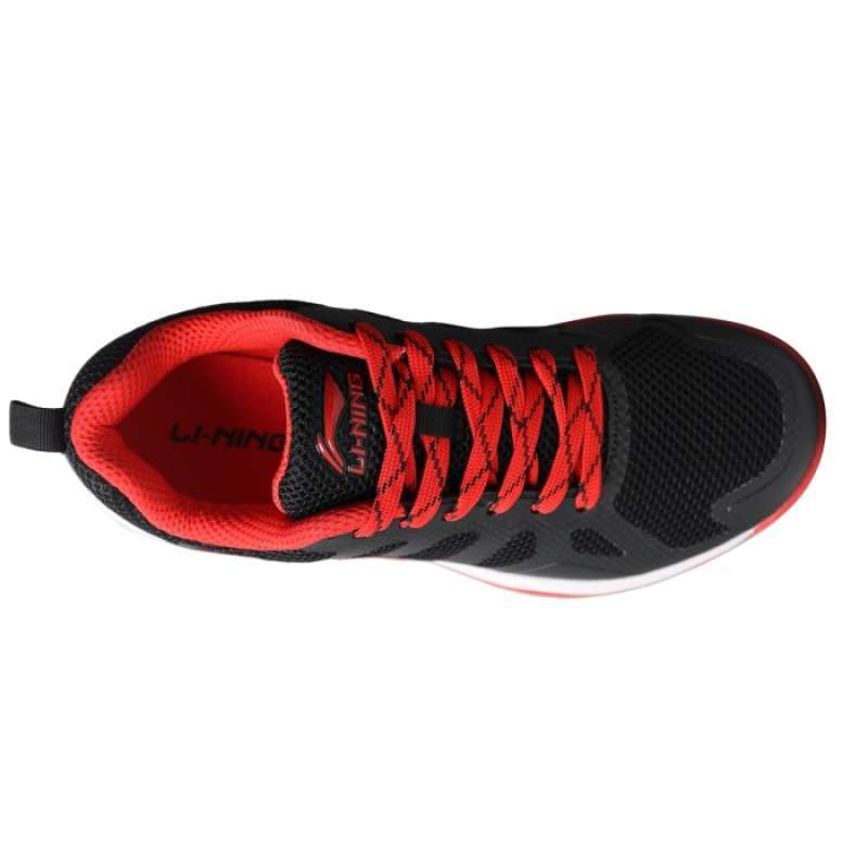 Jual Warna Baru ! Sepatu Badminton Lining Original Ultra Max Black Red ...