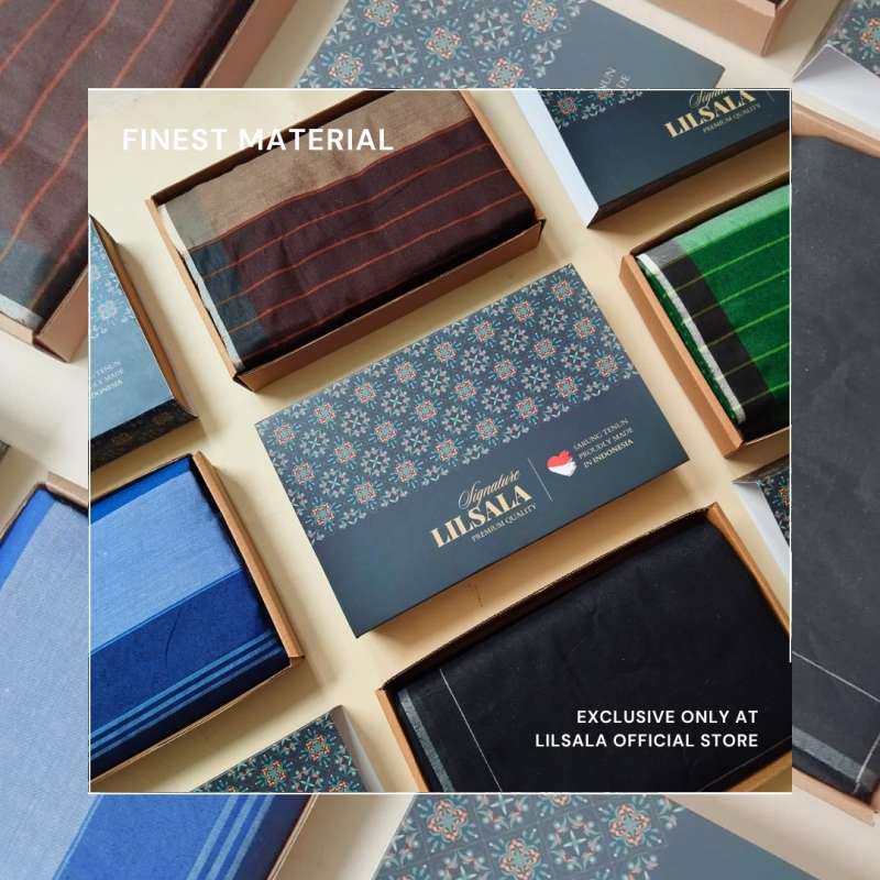 Promo Sarung Kemas Box Dewasa Tenun Bahan Lembut Hampers Ramadhan ...