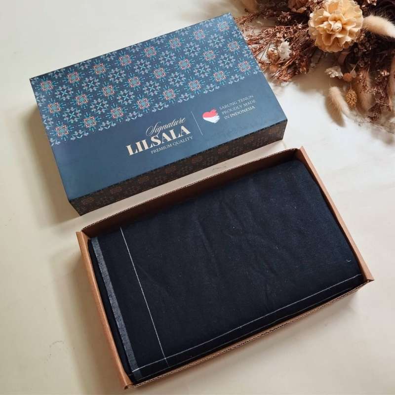 Promo Sarung Kemas Box Dewasa Tenun Bahan Lembut Hampers Ramadhan ...