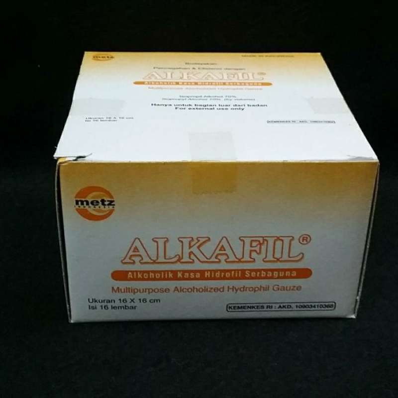 Promo ALKAFIL ALKOHOLIK KASA HIDROFIL SERBAGUNA Diskon 9% di Seller ...