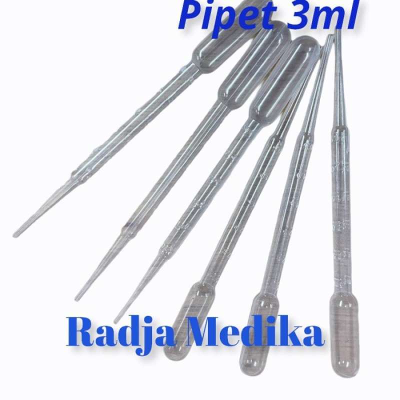Promo Pipet Plastik 3 Ml Tetes /pasteur Isi 500 Piece Diskon 33% Di ...