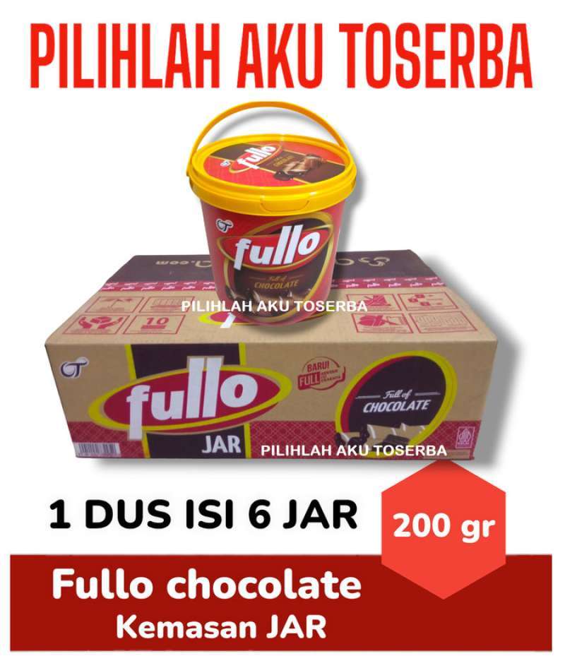 Promo Fullo Stick Chocolate Kemasan Jar / Ember - ( Harga 1 Dus Isi 6 ...