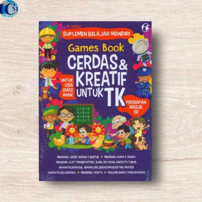 Jual Buku Anak Games Book Cerdas & Kreatif Untuk Tk (full Warna) Di ...