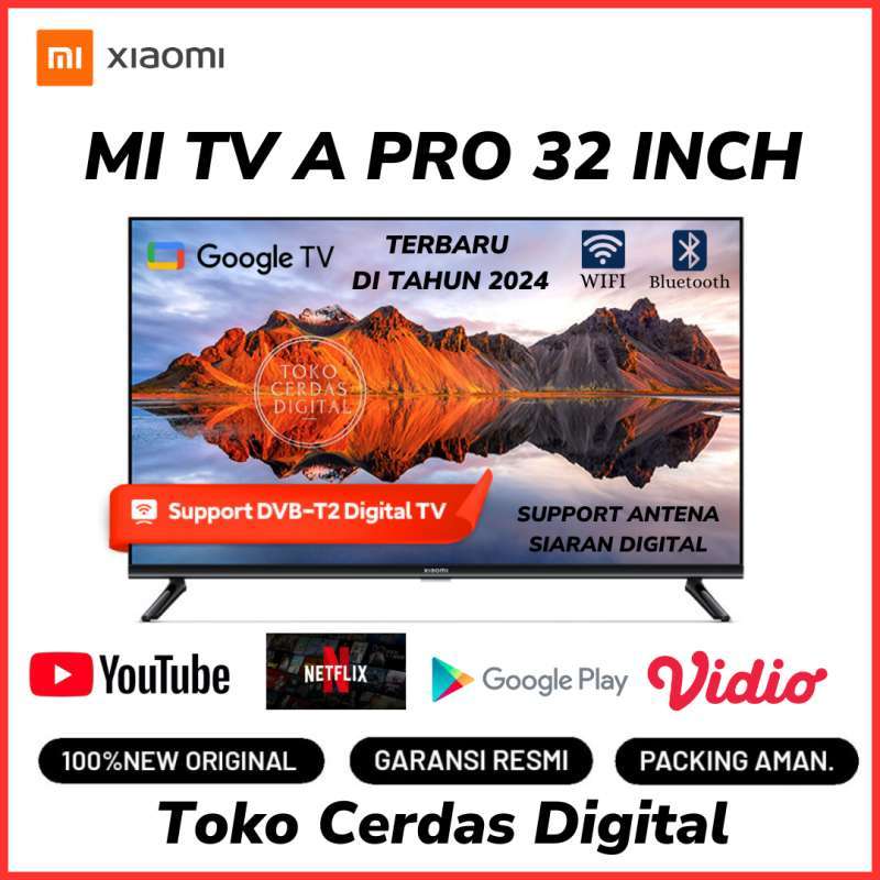 Jual Mi Tv A Pro 32 Inch Gtv / Xiaomi Smart Android Tv Fhd 32 Inci ...