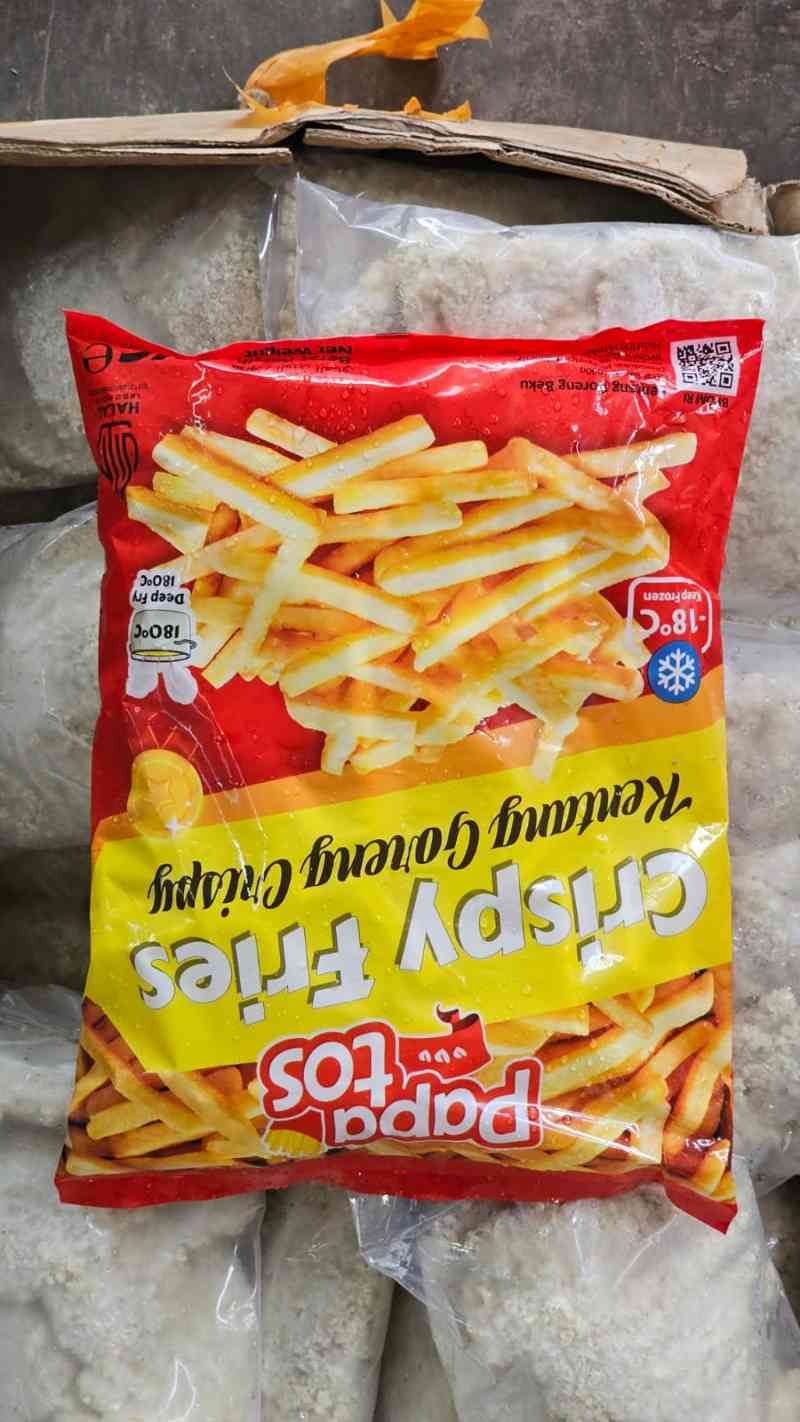 Jual Papatos Kentang Crispy 1 Kg - Crispy Fries Di Seller Tasaji Food ...