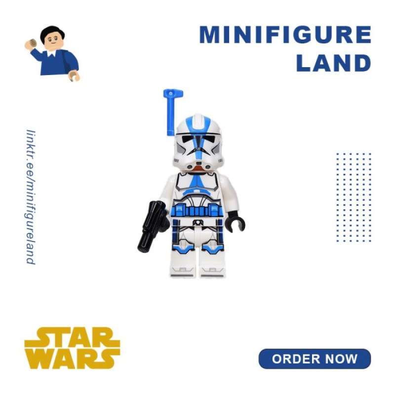 Promo Lego Star Wars - Clone Trooper Officer, 501st Legion (Phase 2 ...