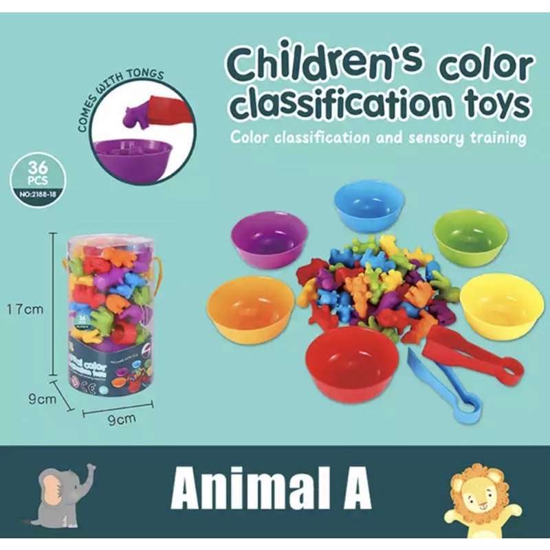 Jual [ DINATA Baby ] Childrens Colour Classification Toys Mainan ...
