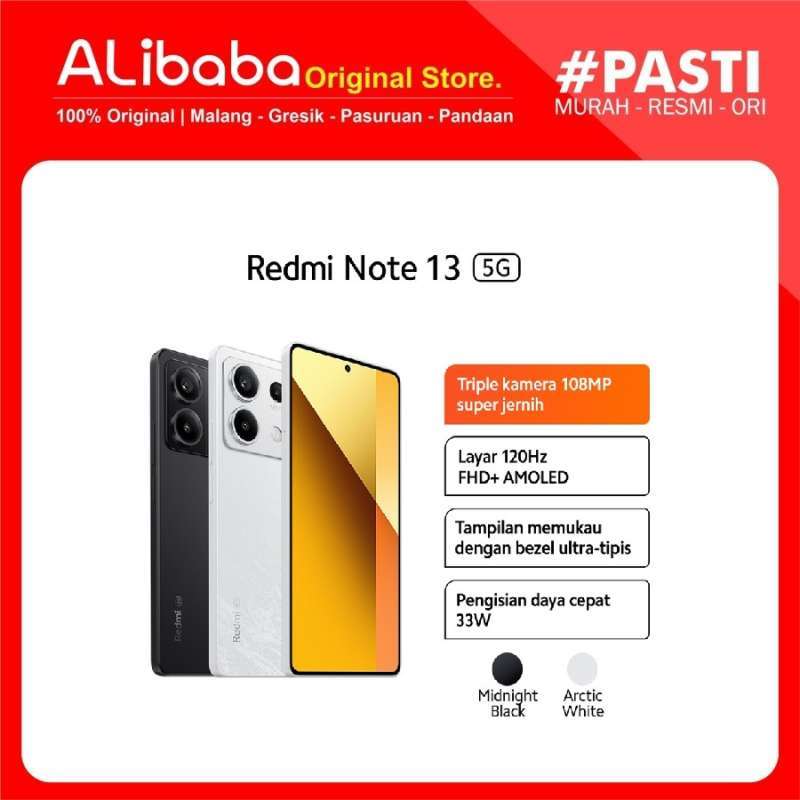 Jual Xiaomi Redmi Note 13 5g | Tiga Kamera 108 Mp Fhd+ Amoled Di Seller ...