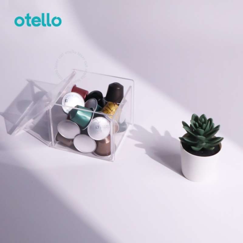 Promo Nespresso Capsule Holder Box Kapsul Kopi Acrylic Kotak Wadah ...