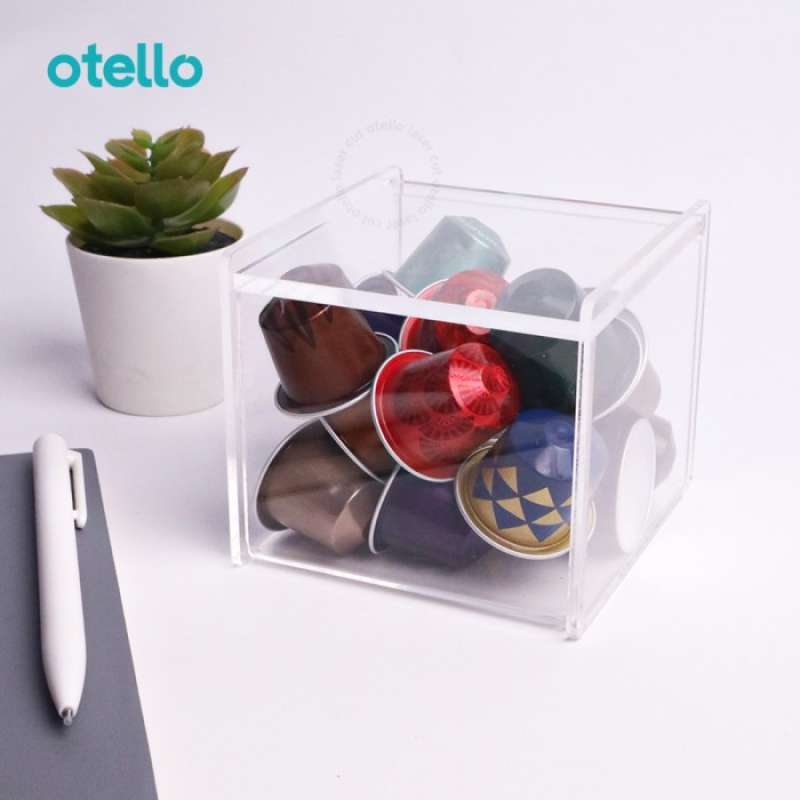 Promo Nespresso Capsule Holder Box Kapsul Kopi Acrylic Kotak Wadah ...