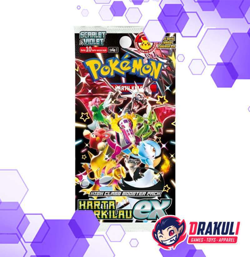 Jual TCG Pokemon Indonesia Scarlet & Violet Harta Berkilau EX Booster Box di Seller Drakuli ...