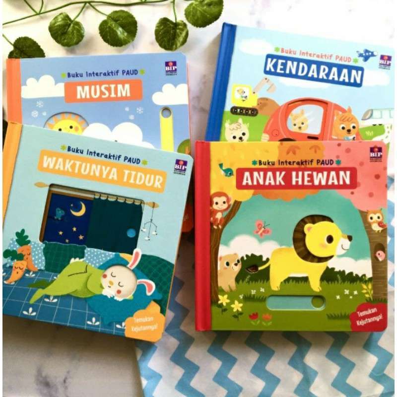 Jual Buku Interaktif Paud : Hutan / Pemadam / Warna / Swalayan / Musim ...