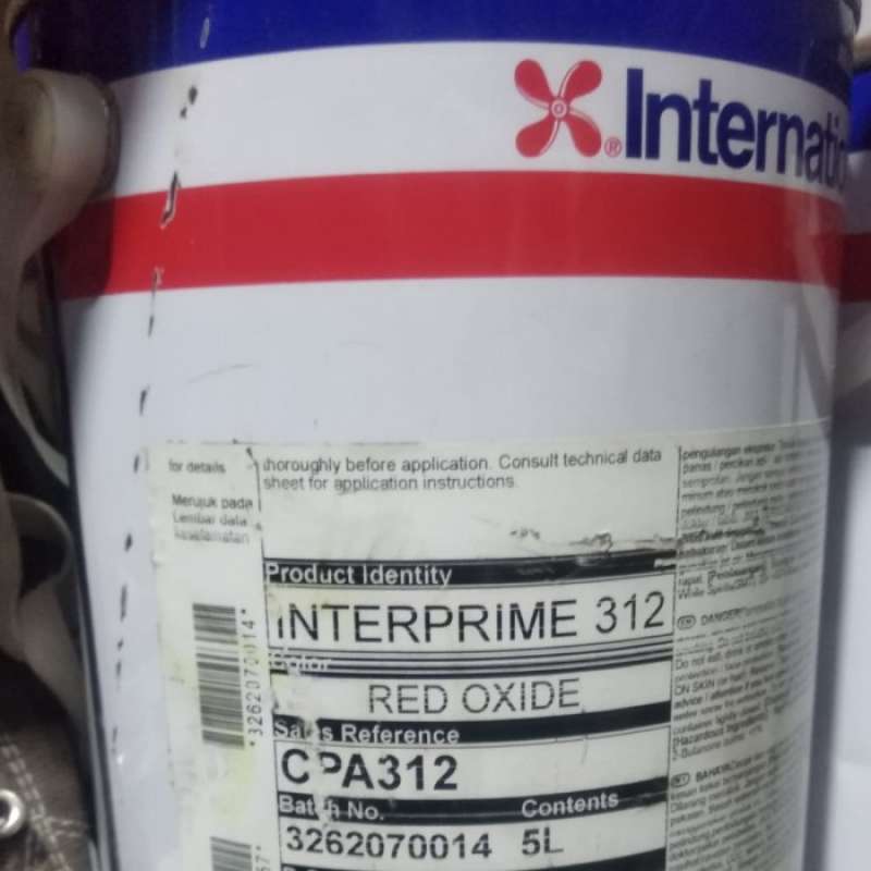 Promo Cat Internasional interprime 312 Red oxide 5 liter Diskon 23% di ...