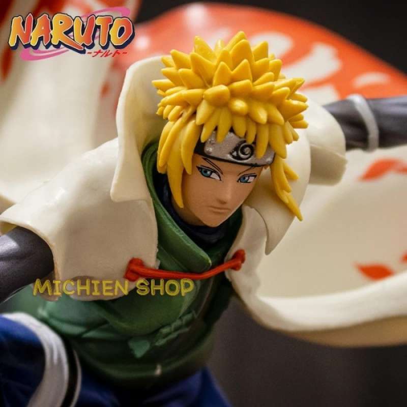 Promo Naruto : Yondaime Hokage Minato Namikaze Action Figure Miniatur ...
