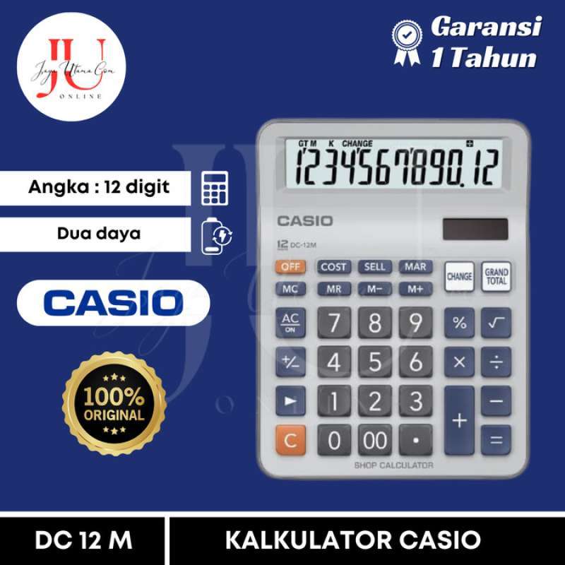 Jual Casio Desktop Calculator Original Harga Termurah Mei 2024 | Blibli
