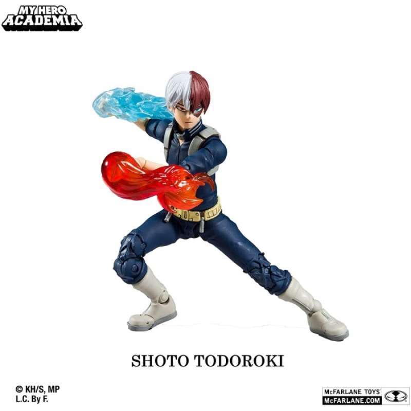 Promo McFarlane Toys My Hero Academia Shoto Todoroki Action Figure ...