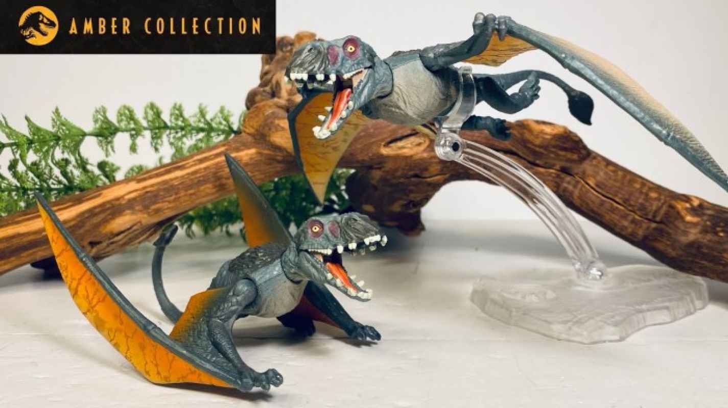Promo Jurassic World Amber Collection Dimorphodons Mattel 2 pcs Diskon ...