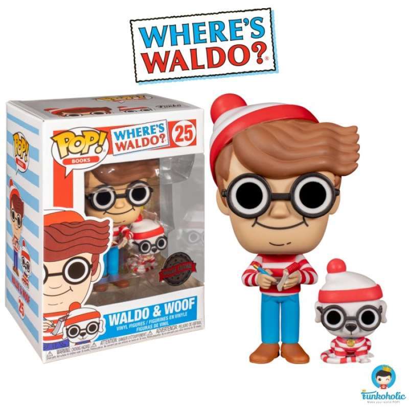 Promo POP! Books Where's Waldo? - Waldo & Woof [Exclusive] #25 Diskon 23% di Seller Qairina ...