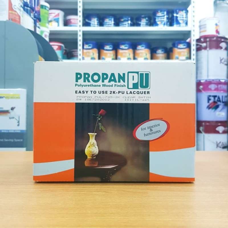 Promo PROPAN PU 745 Non Yellowing Vernis 2K Interior (1 LITER) Diskon ...