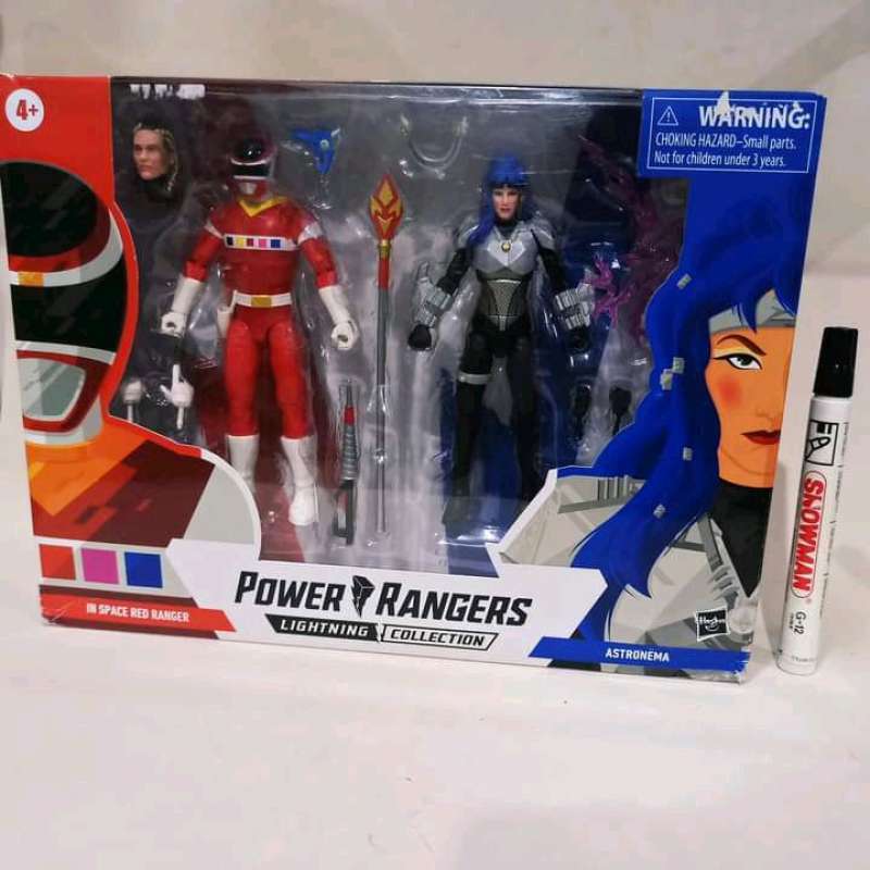 Jual Mainan Action Figure Power Rangers Hi Spice Red Ranger And ...