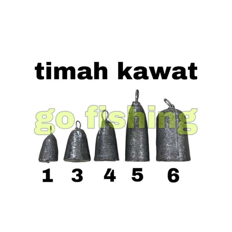 Promo Timah Kawat / Timbel / Pemberat / Tin Pancing Kawat per 1 KG ...
