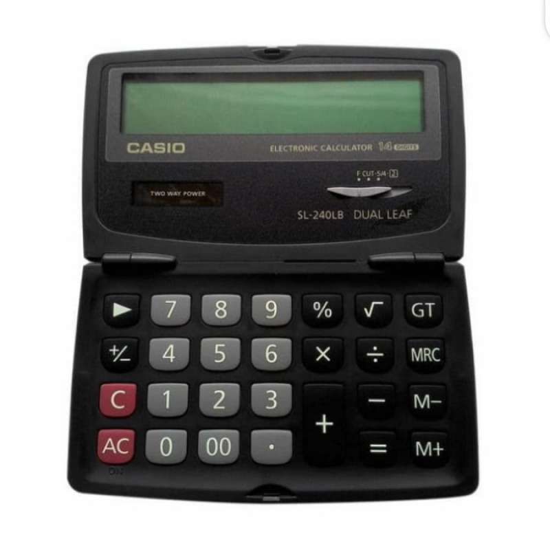 Jual KALKULATOR LIPAT DUAL LEAF CASIO SX 220 ORIGINAL BERGARANSI 12 ...