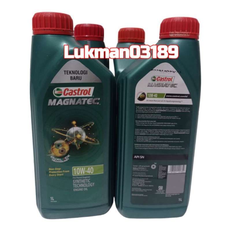 Promo Oli Mesin Mobil Castrol Magnatech SAE 10W-40 Oli Castrol 10W 40 ...