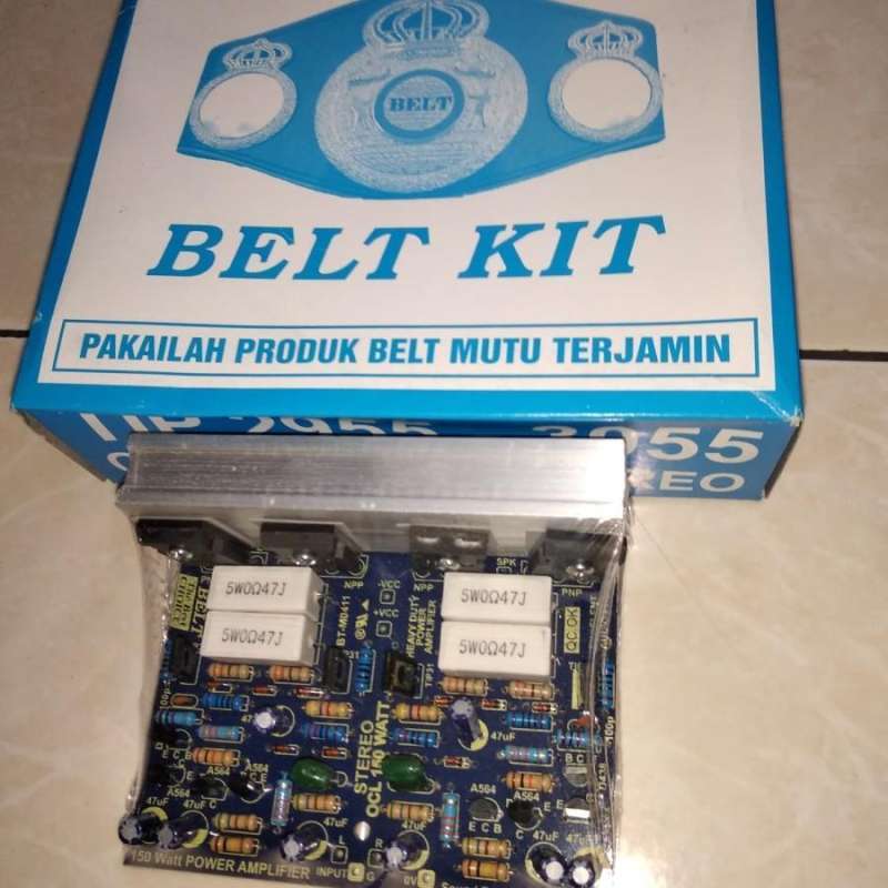 Jual Kit Power Amplifier 150 Watt Tip Stereo Di Seller Elektronik ...