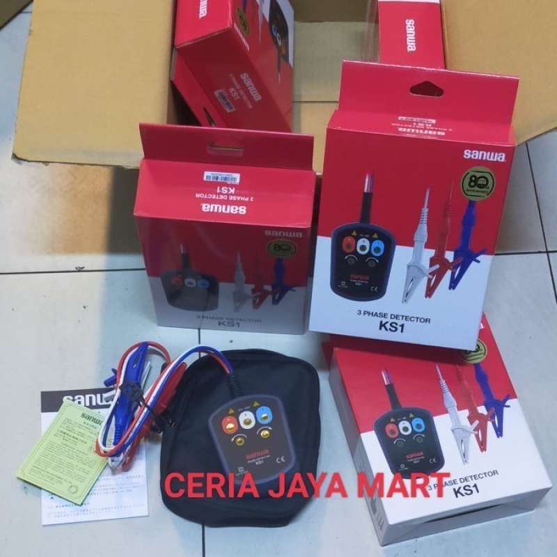 Promo SANWA KS1 PHASE SEQUENCE CHECKER DETECTOR KS-1 JAPAN 3 FASA - MIYAUUUUSHP14 Diskon 50% di ...