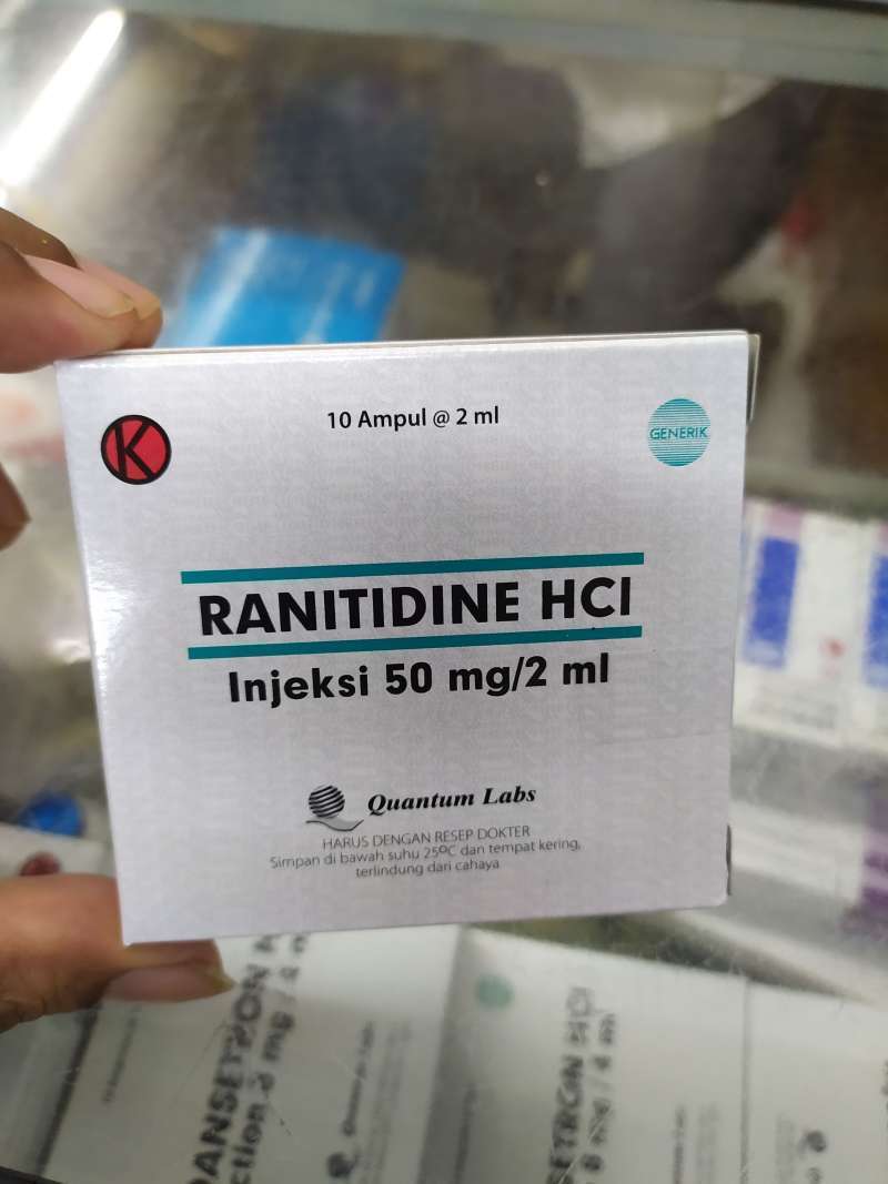 Jual Ranitidine Injeksi /box Exp2026 Di Seller Apotik Hanifa - Pal ...