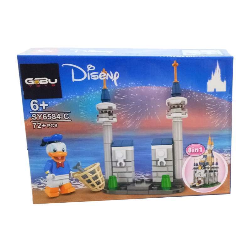 Jual Sy 6584 Disney Castle Mickey | Diy Brick Block Mainan Balok ...