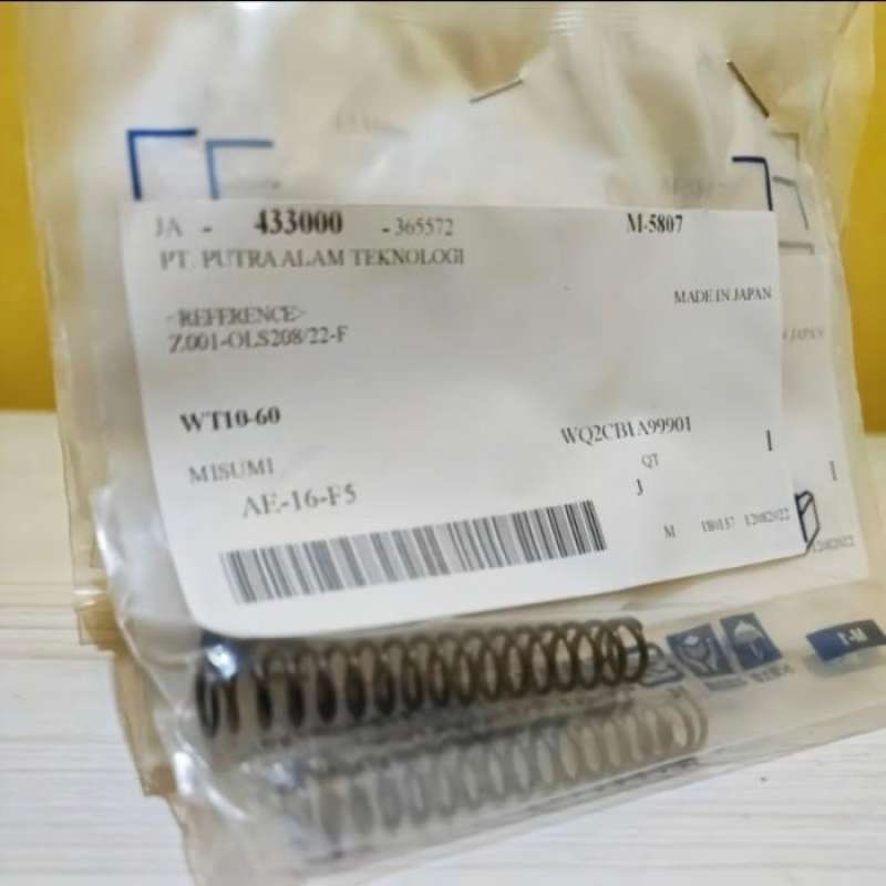 Jual Per Misumi Wt10-60 Misumi Bulat Wt 10-60 6cm Od10 Di Seller Z.a Shops - Pattunuang, Kota ...