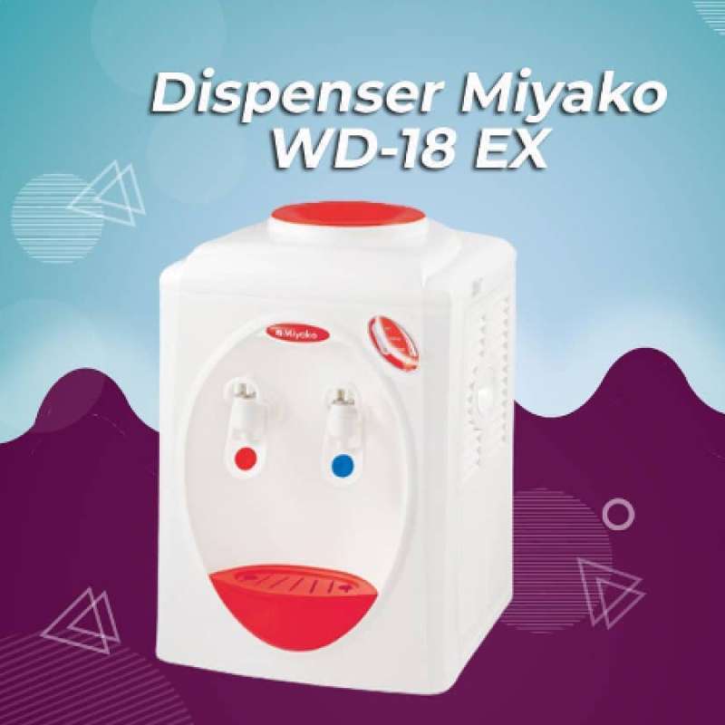 Promo Dispenser Panas Hot & Normal Miyako Garansi Resmi - Wd 18 Ex ...