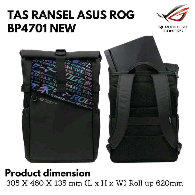 Jual Asus Rog Bp4701 Gaming Backpack ( 17 Inch ) Di Seller Indo Foto ...