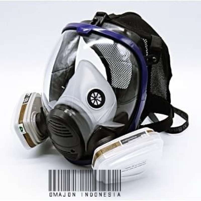 Promo Masker Dual Respirator Pro Gas Mask Full Face Completed Diskon 9% ...