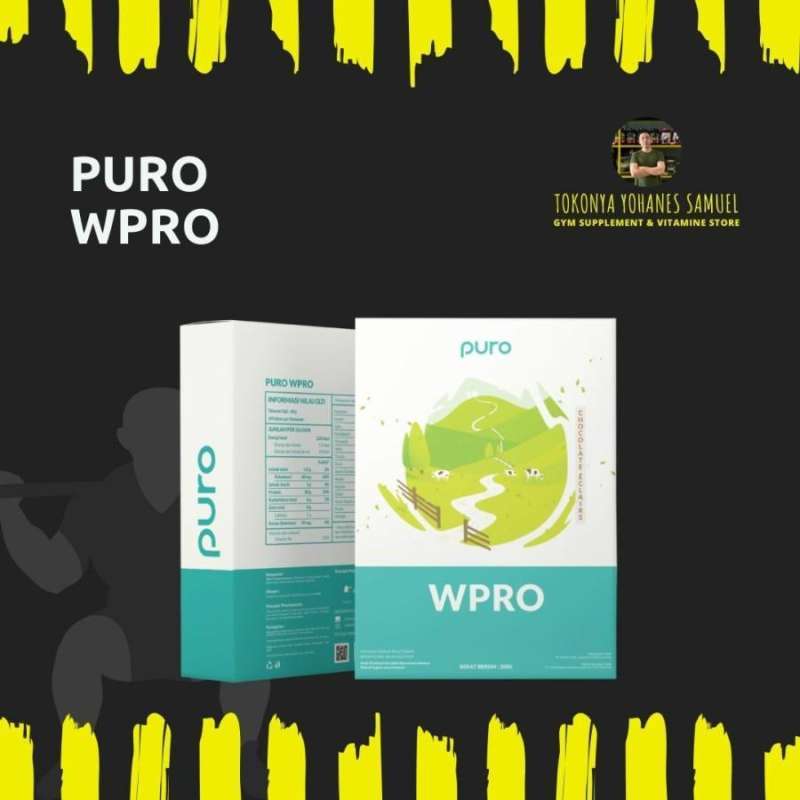 Jual Puro Wpro Concentrate 1.2 Kg Whey Protein Mirip Primo Di Seller ...